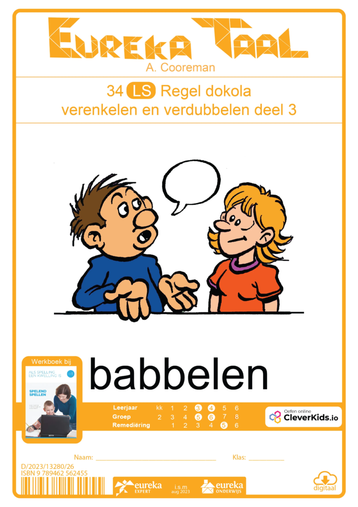 Eureka Taal 34 LS Regel | Babbelen – dokola verenkelen en verdubbelen ...
